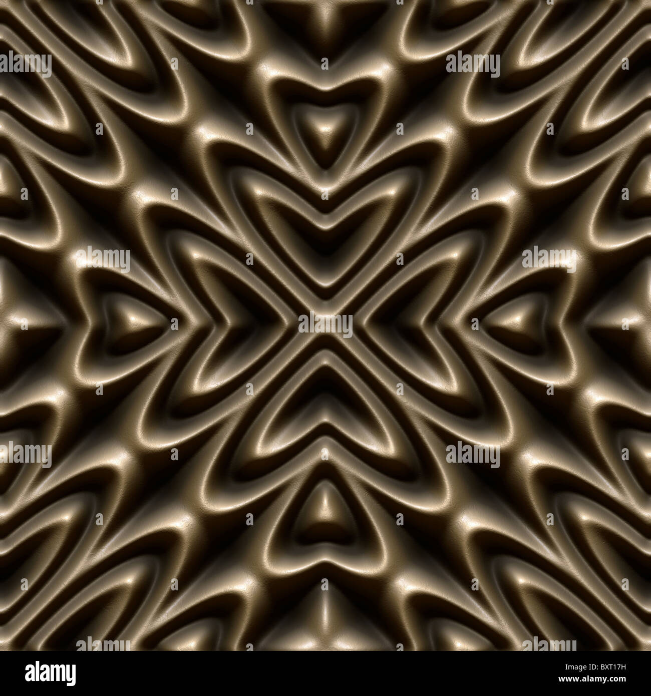 bronze seamless tileable decorative background pattern Stock Photo - Alamy
