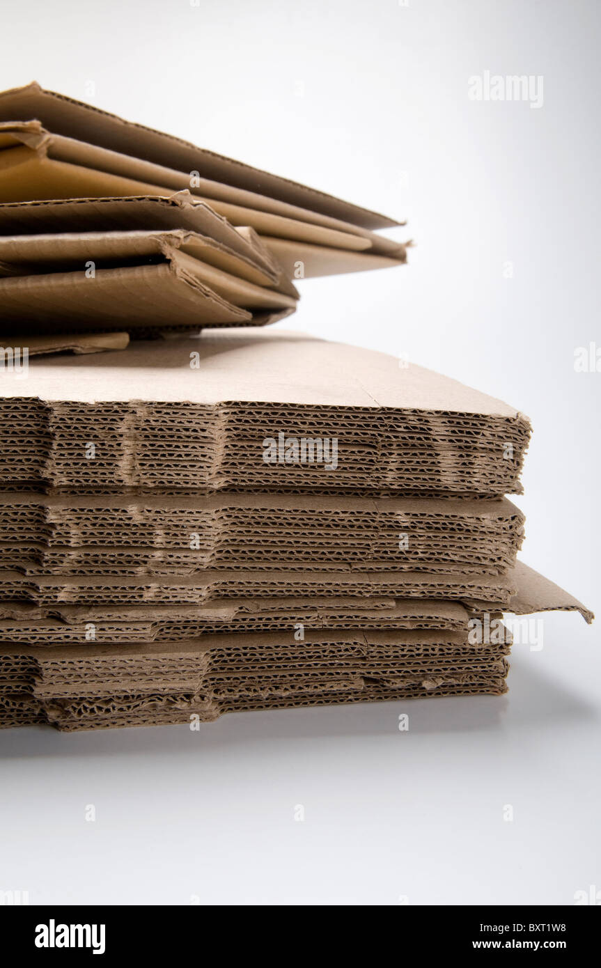 cardboard for recycling Stock Photo - Alamy