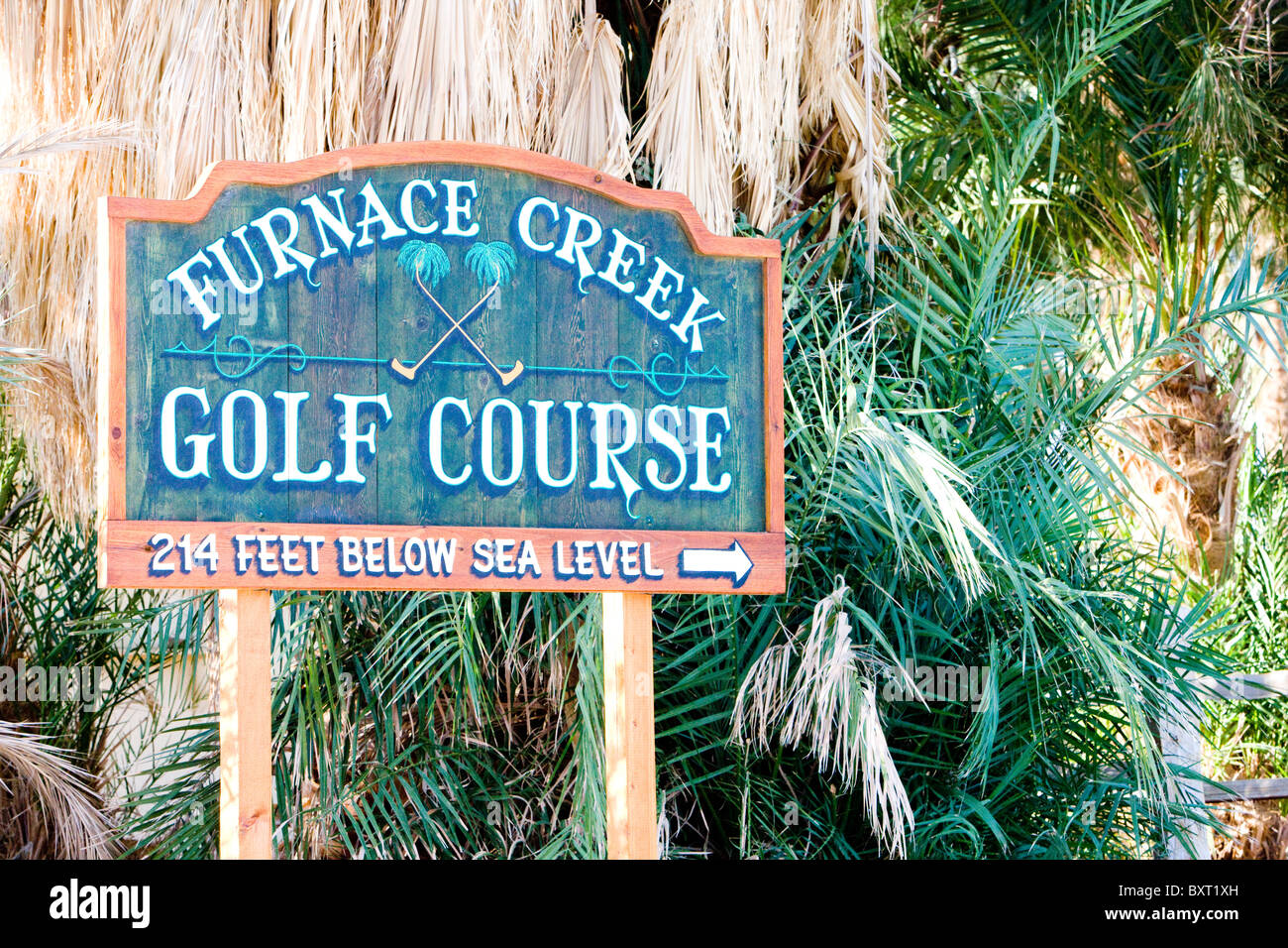 Furnace Creek, Death Valley National Park, California, USA Stock Photo ...