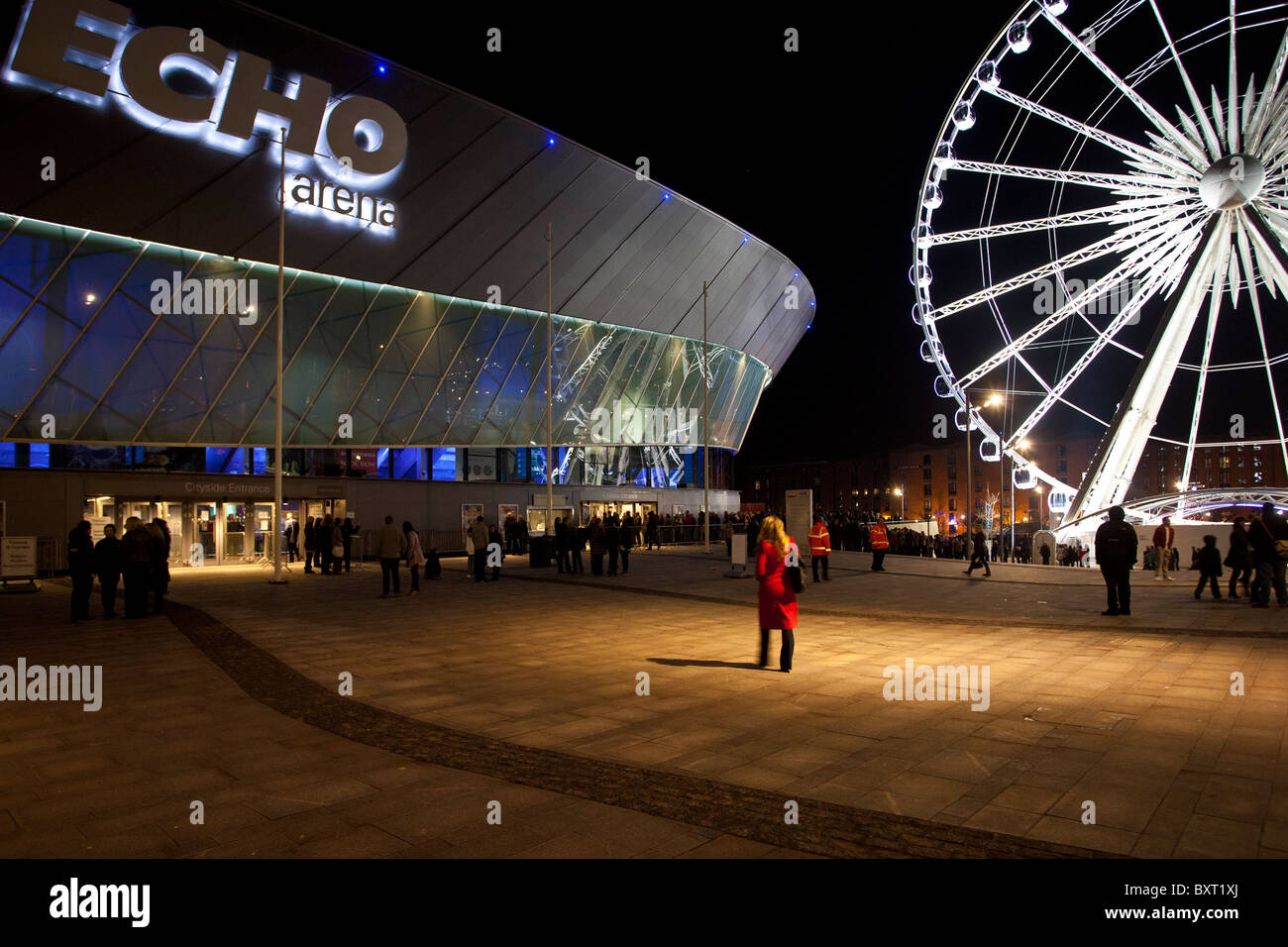 The Echo Arena and Convention Centre, and Wheel of Excellence ...