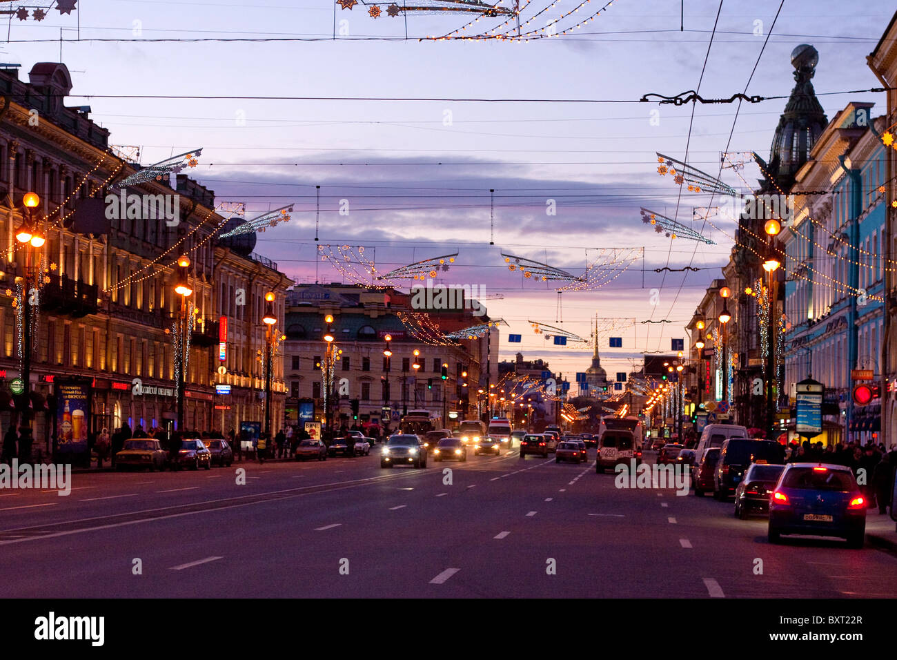 Nevsky prospect, Saint-Petersburg, Russia Stock Photo - Alamy Nevsky prospect, Saint-Petersburg, Russia Stock Photo - Alamy