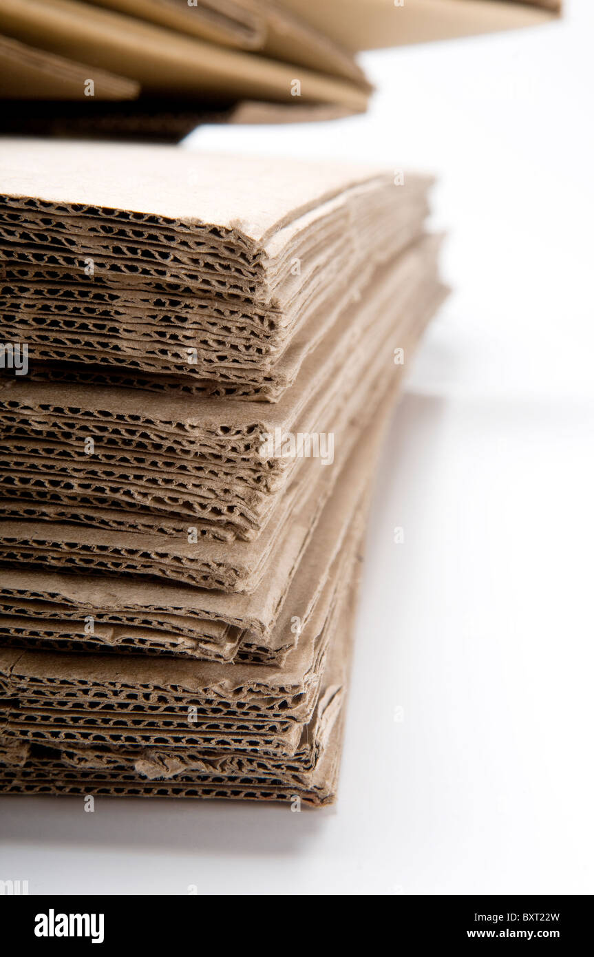 cardboard for recycling Stock Photo - Alamy