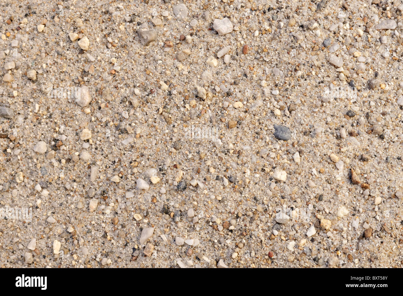 Detail of sand texture with small stones - background Stock Photo - Alamy