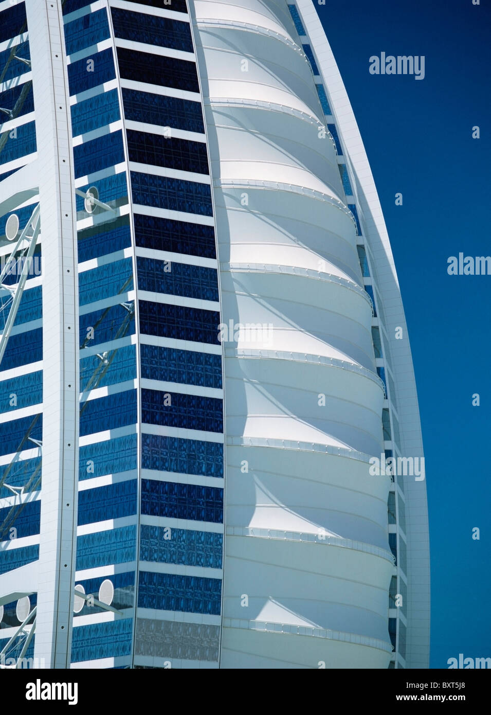 Burj Al-Arab, Arabian Tower, Close Up Stock Photo - Alamy