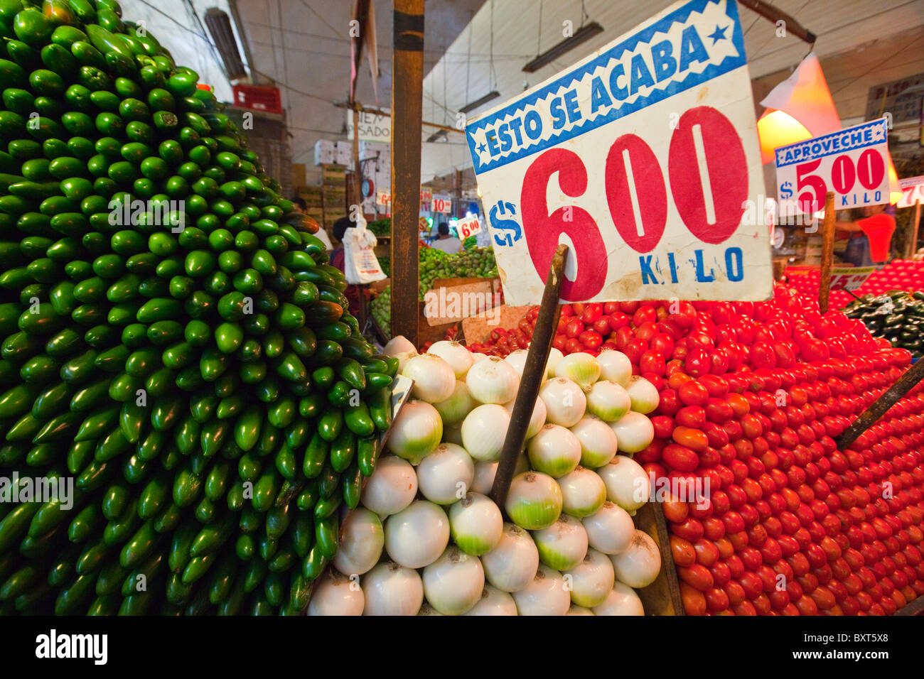 La Merced Market in Mexico City Stock Photo - Alamy
