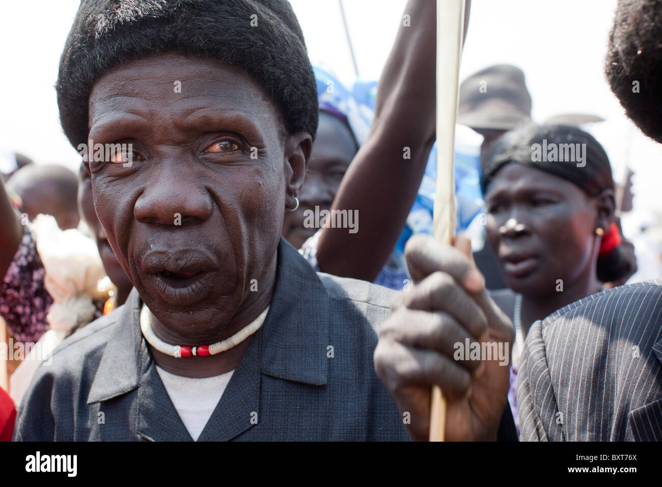 Tribal chiefs take part the final independence event in Juba to ...