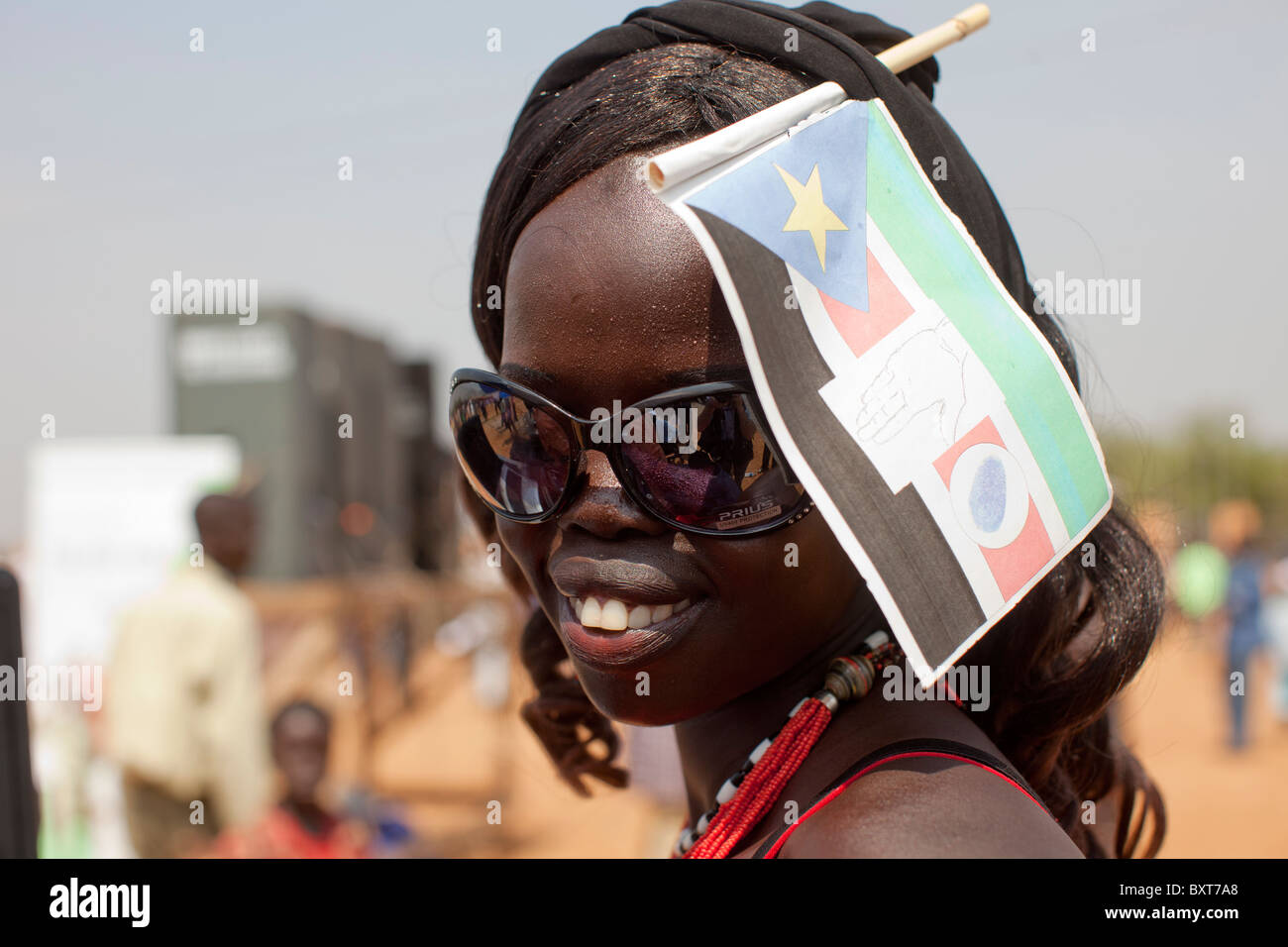 The final independence march in Juba city centre to encourage people to ...