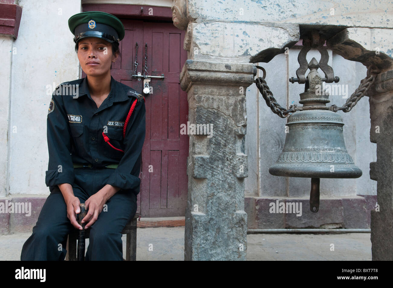 Nepali security hi-res stock photography and images - Alamy