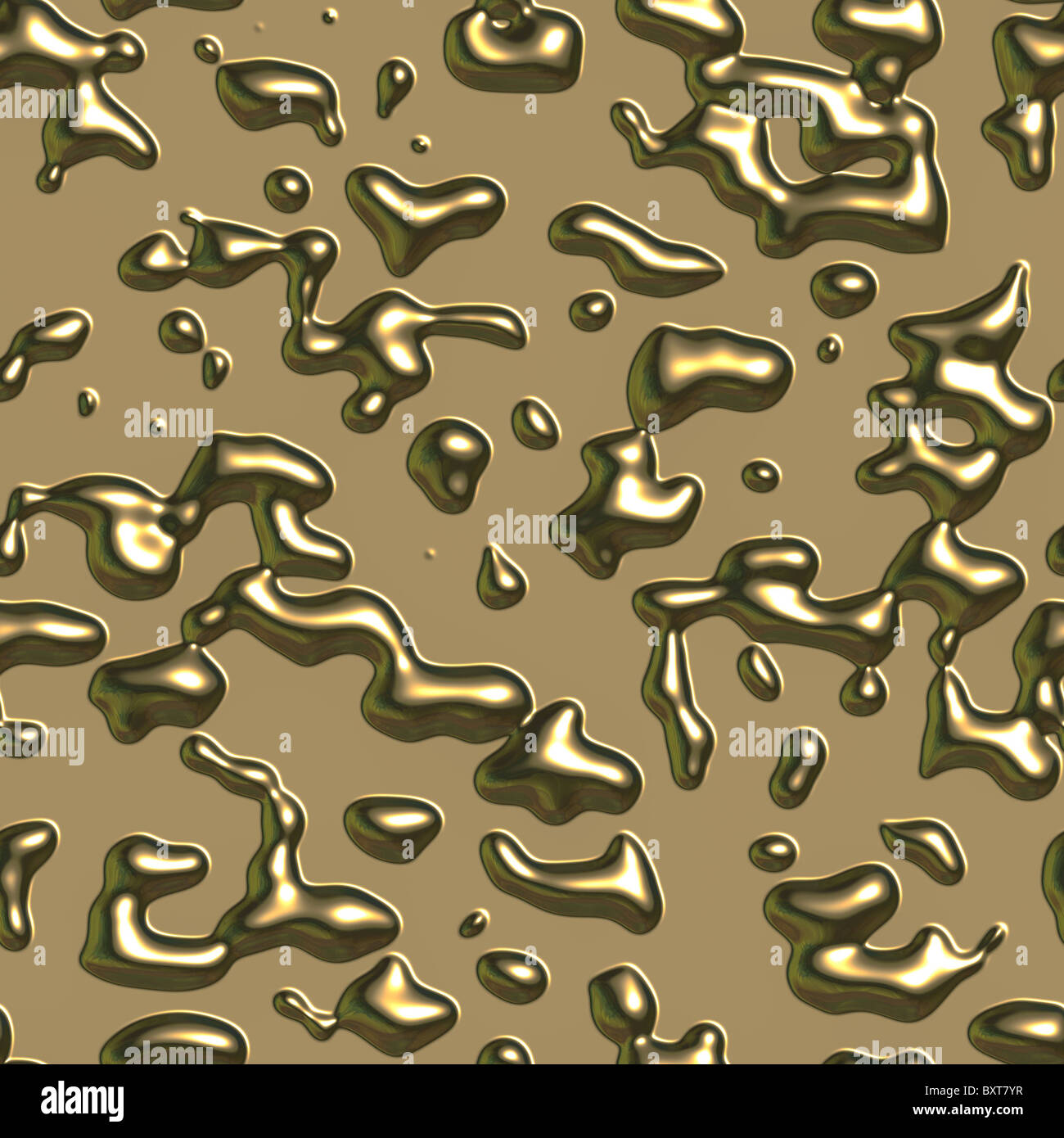 Drops of liquid gold background Stock Photo - Alamy