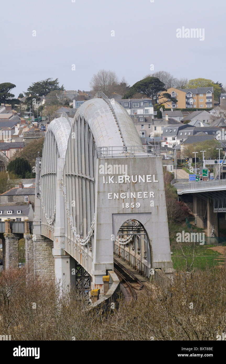 Brunel's railway bridge hi-res stock photography and images - Alamy