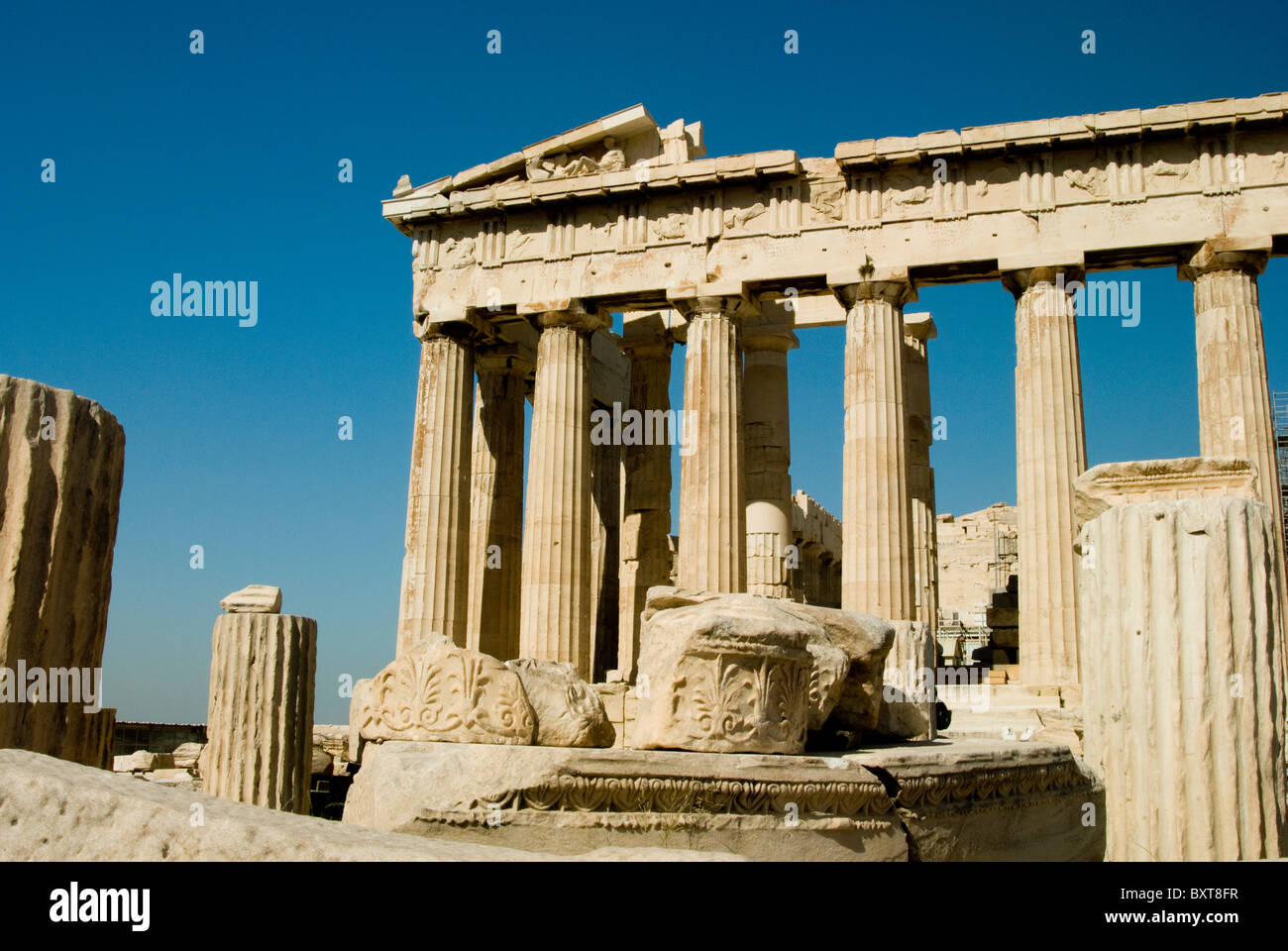 View of the Parthenon, Athens, Greece Stock Photo - Alamy