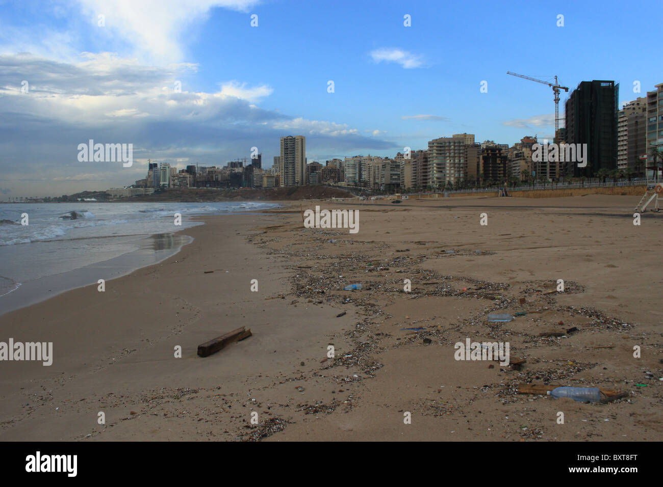 The beach in Beirut, Lebanon Stock Photo - Alamy