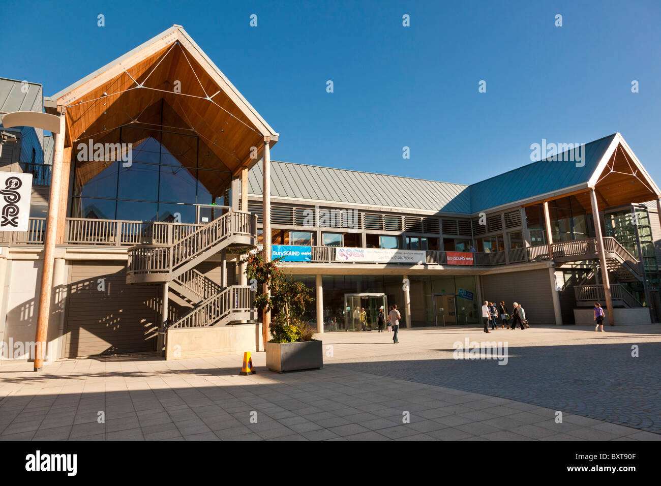 inside The Apex building in Bury St Edmunds, UK Stock Photo - Alamy