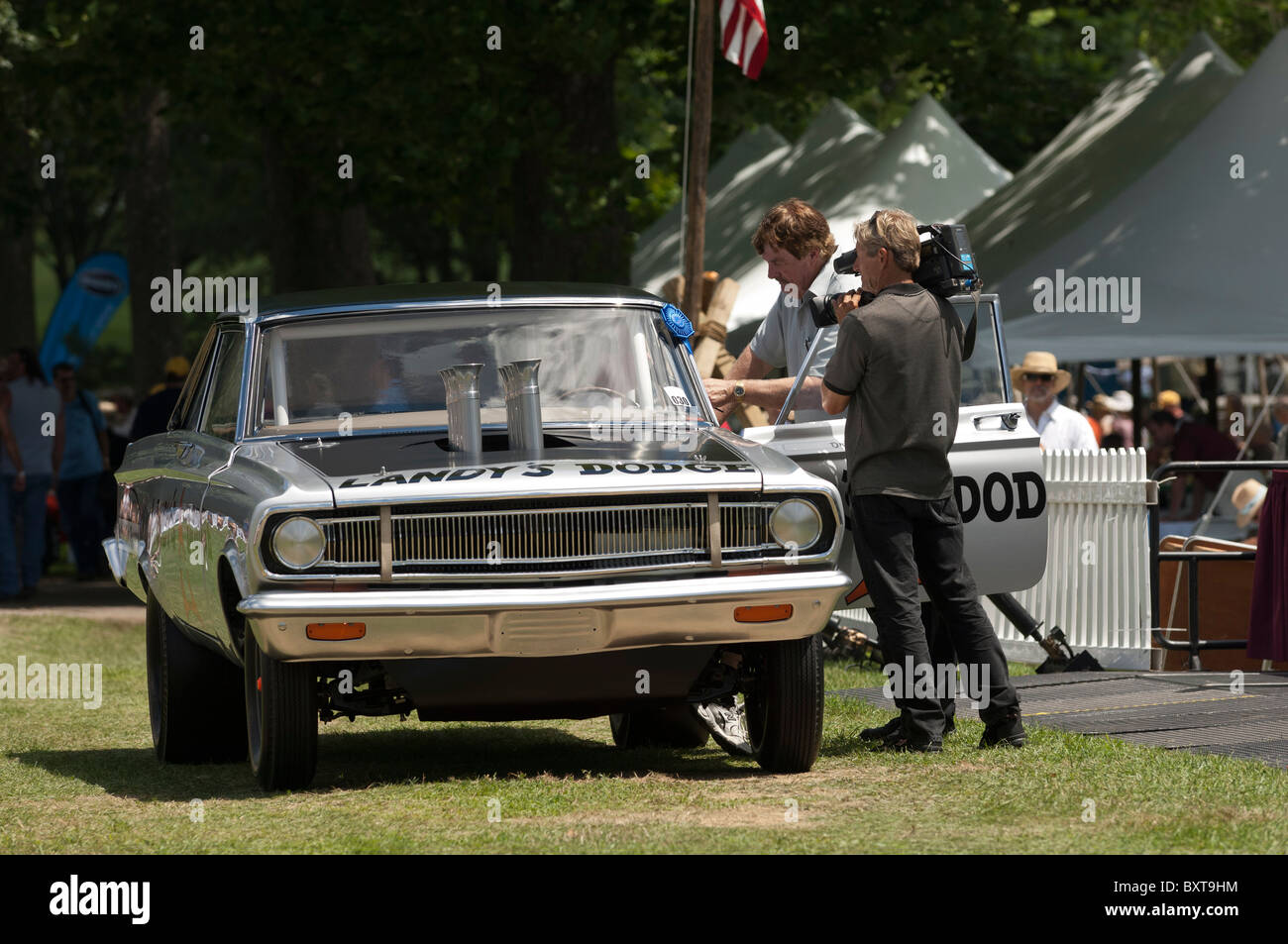 Dick Landy 1965 Dodge Coronet altered-wheelbase A/FX drag car at the ...