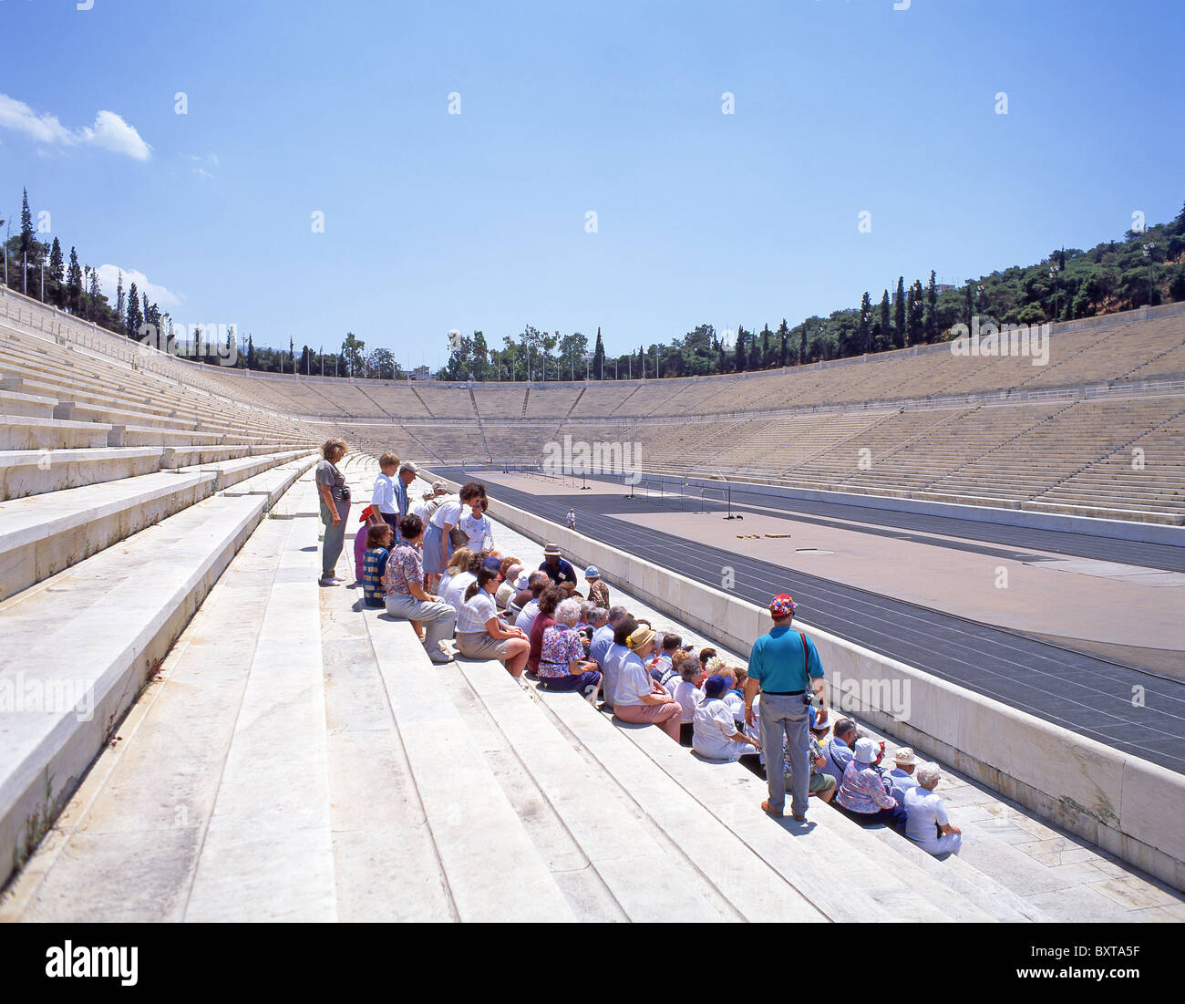 Panathenaic Olympic Stadium, Pangrati, Athens, Central Athens, Attica ...
