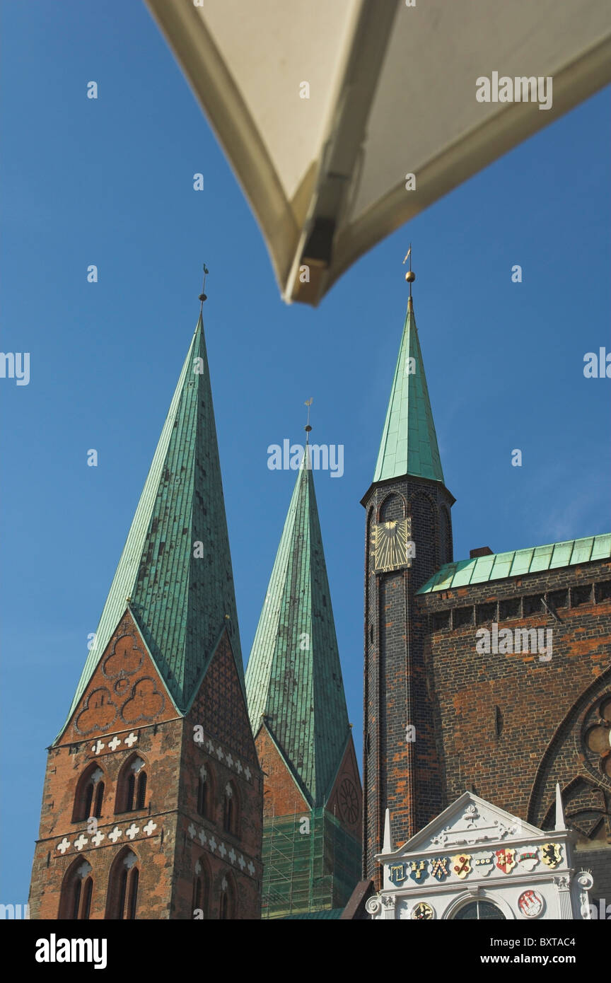 Churches in lubeck hi-res stock photography and images - Alamy