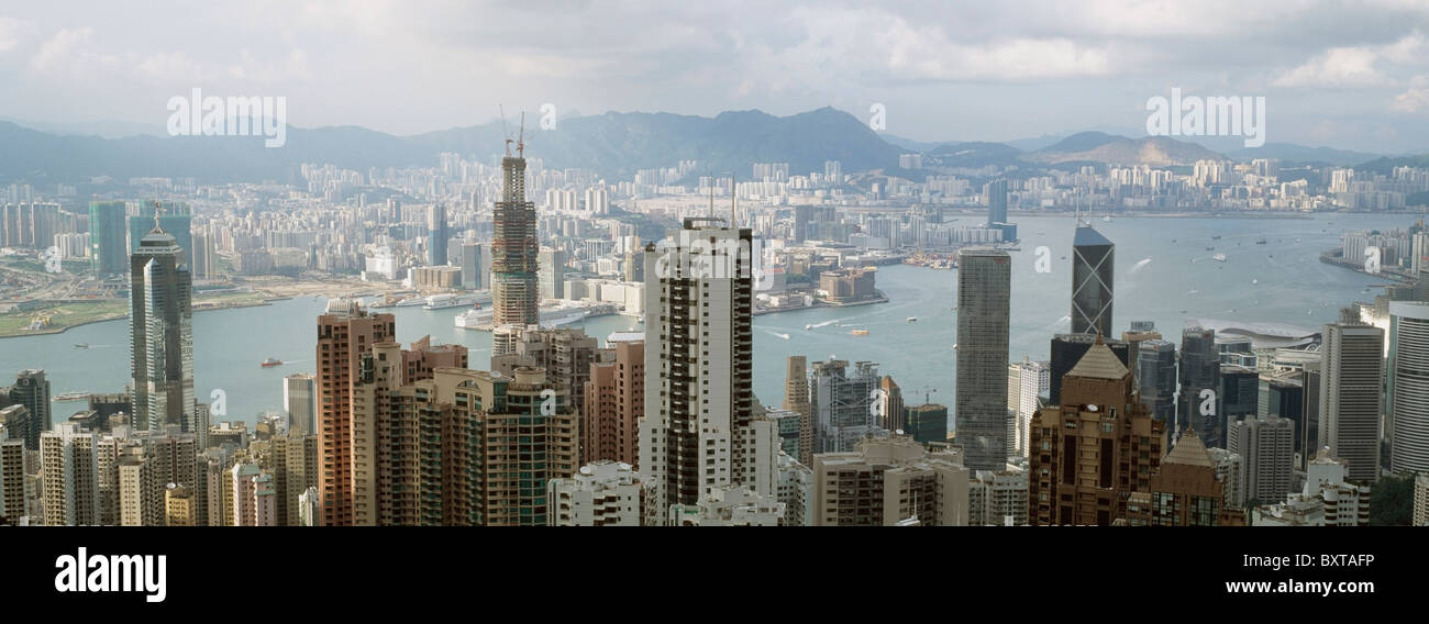 Hong Kong Harbor Stock Photo - Alamy