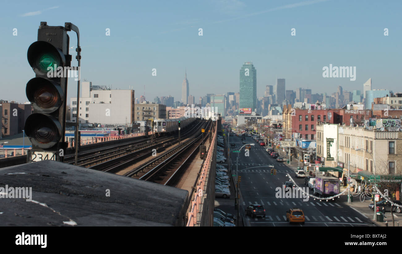 Queens subway hi-res stock photography and images - Alamy