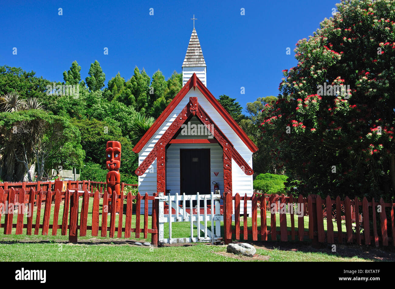 Onuku Church, Onuku, near Akaroa, Akaroa Harbour, Banks Peninsula ...