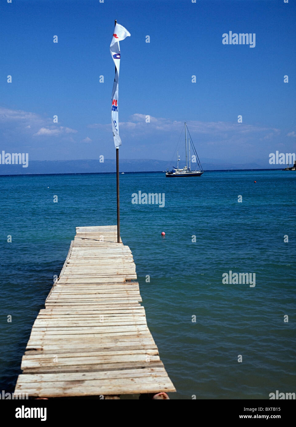 Flag on dock hi-res stock photography and images - Alamy
