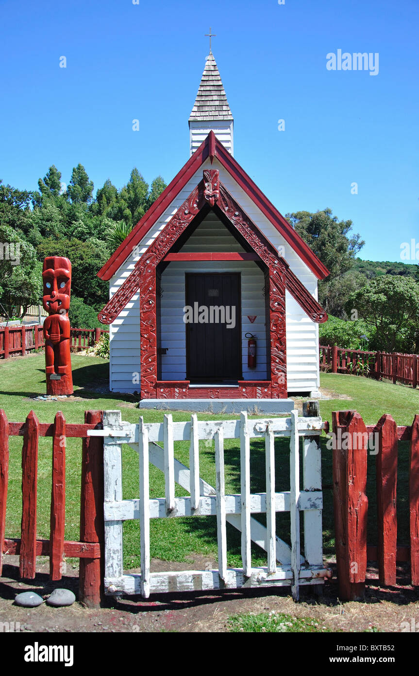 Onuku Church, Onuku, near Akaroa, Akaroa Harbour, Banks Peninsula ...