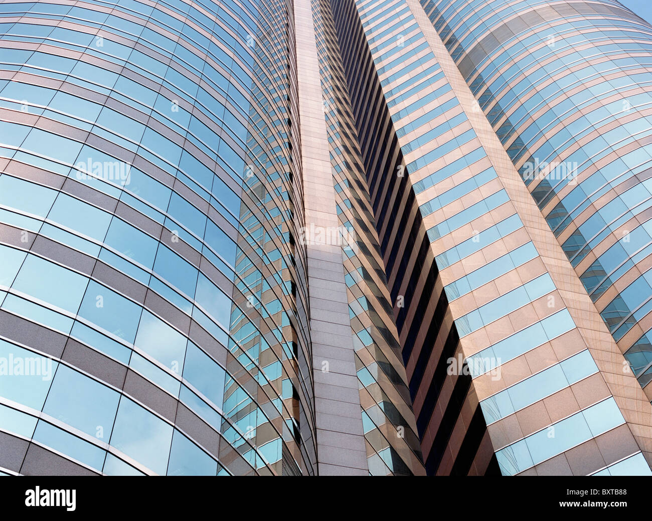 Office Buildings, Low Angle View Stock Photo - Alamy