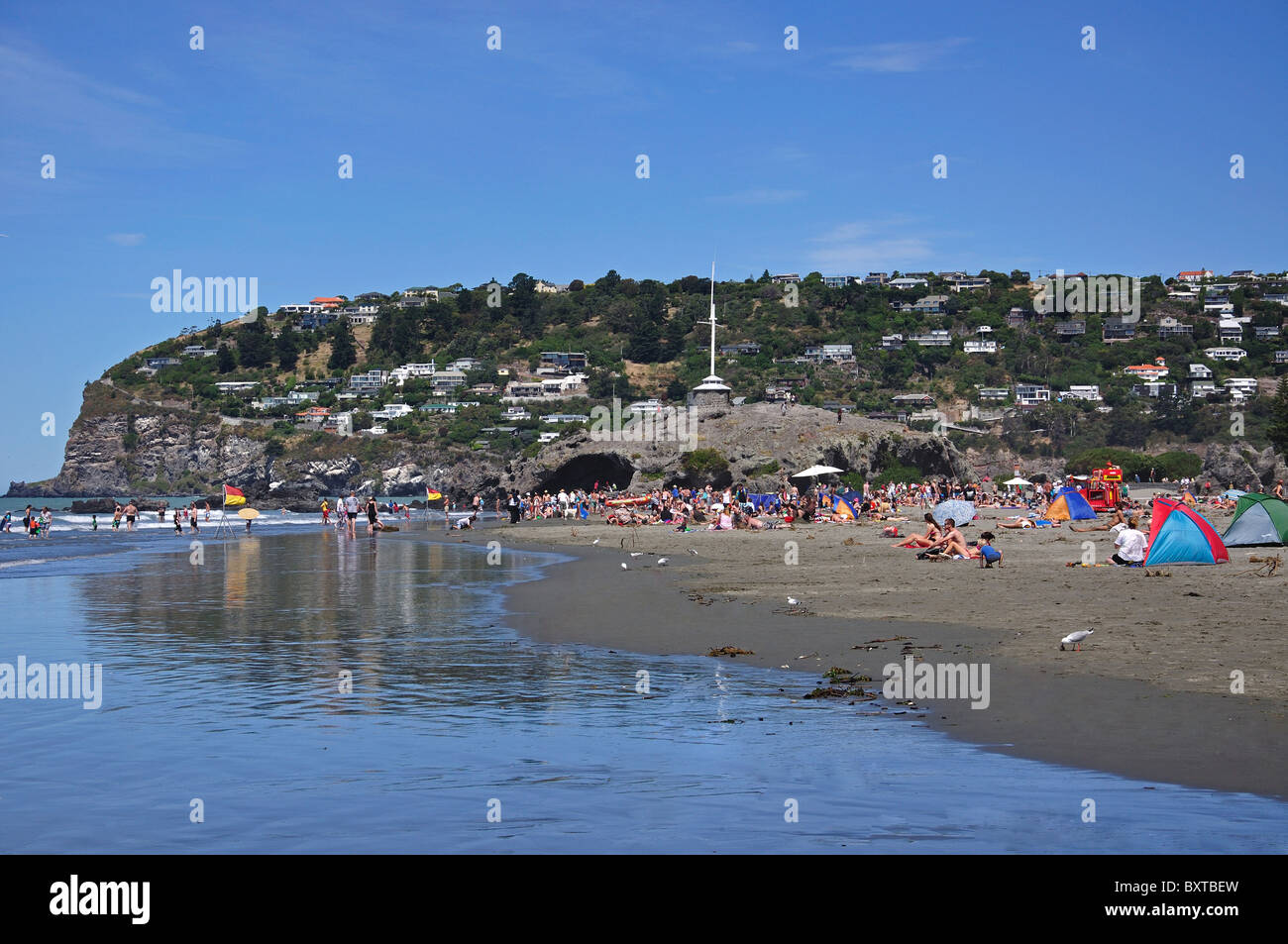 Sumner Beach, Sumner, Christchurch (Ōtautahi), Canterbury Region, South ...