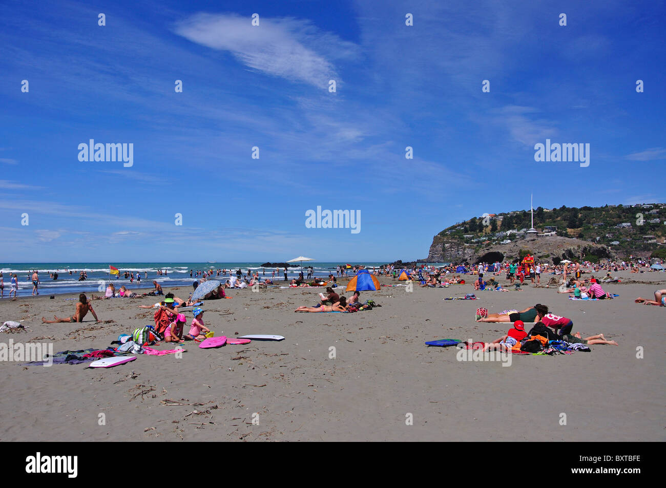 Sumner Beach, Sumner, Christchurch, Canterbury Region, South Island ...