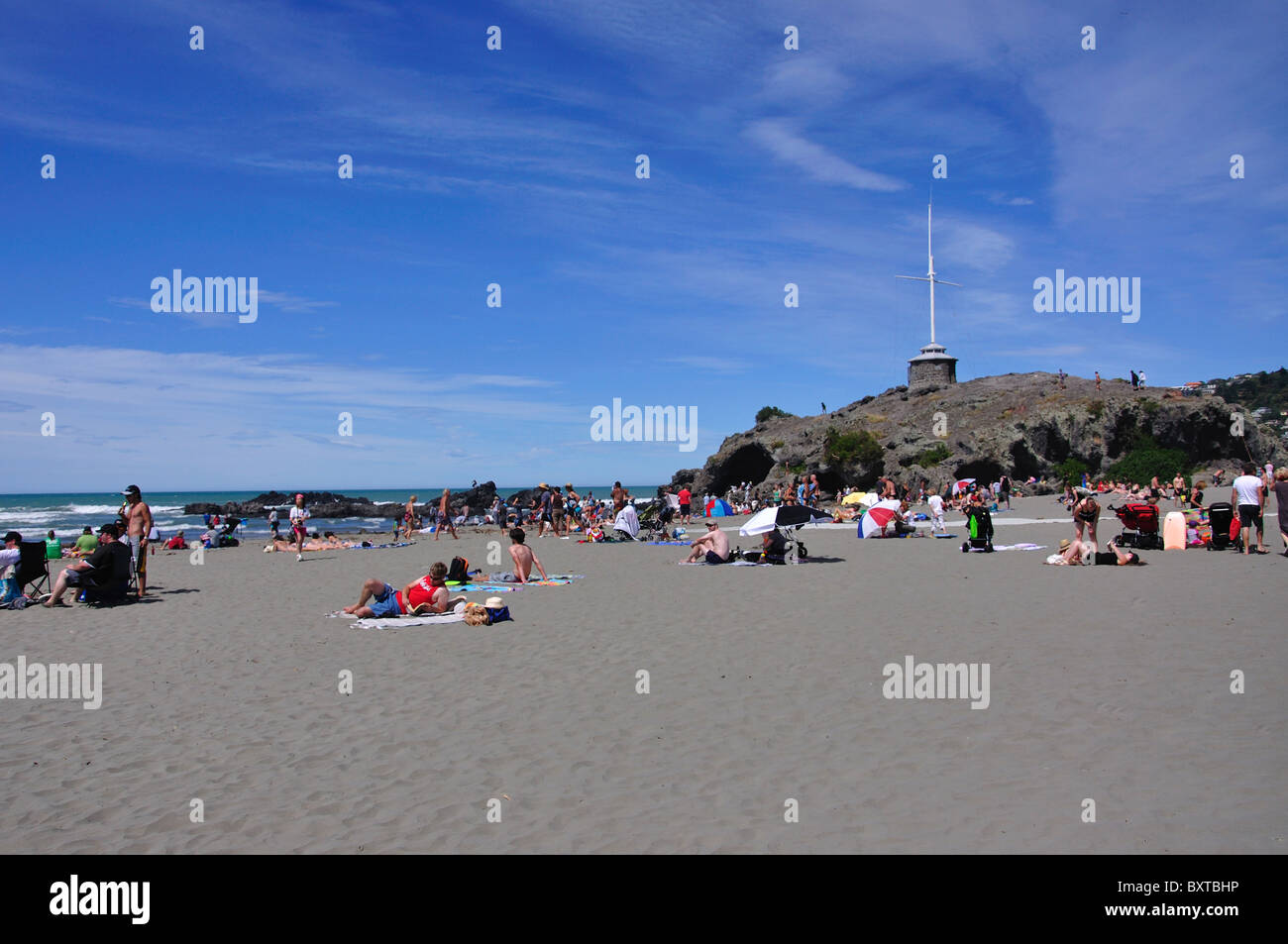 Sumner beach cave rock sumner hi-res stock photography and images - Alamy