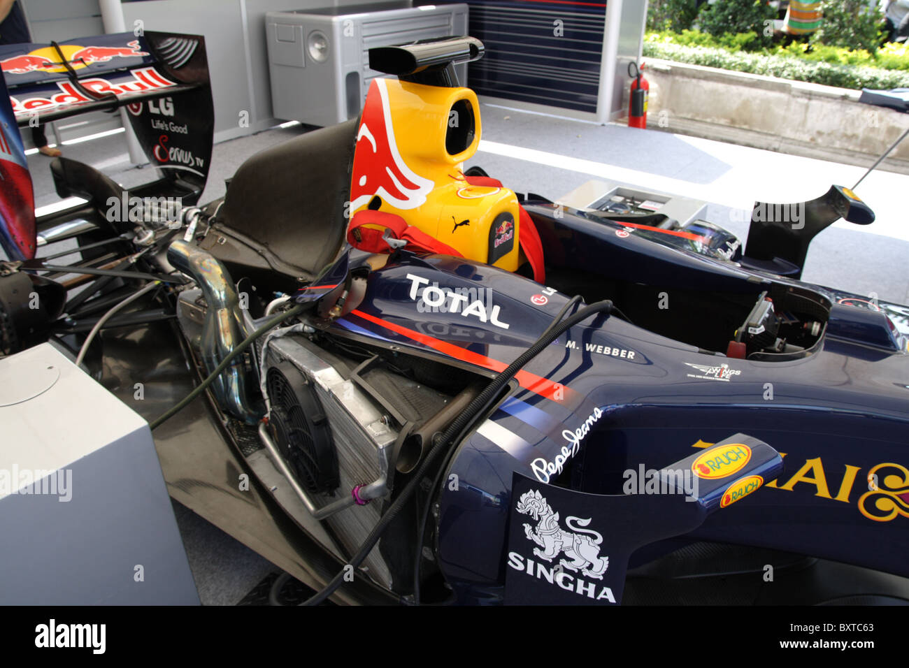 Red Bull Formula One Stock Photo - Alamy