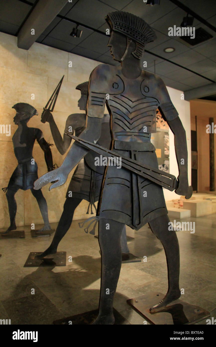Israel, Ashdod, the “Philistine World” exhibition at the Corine Maman ...