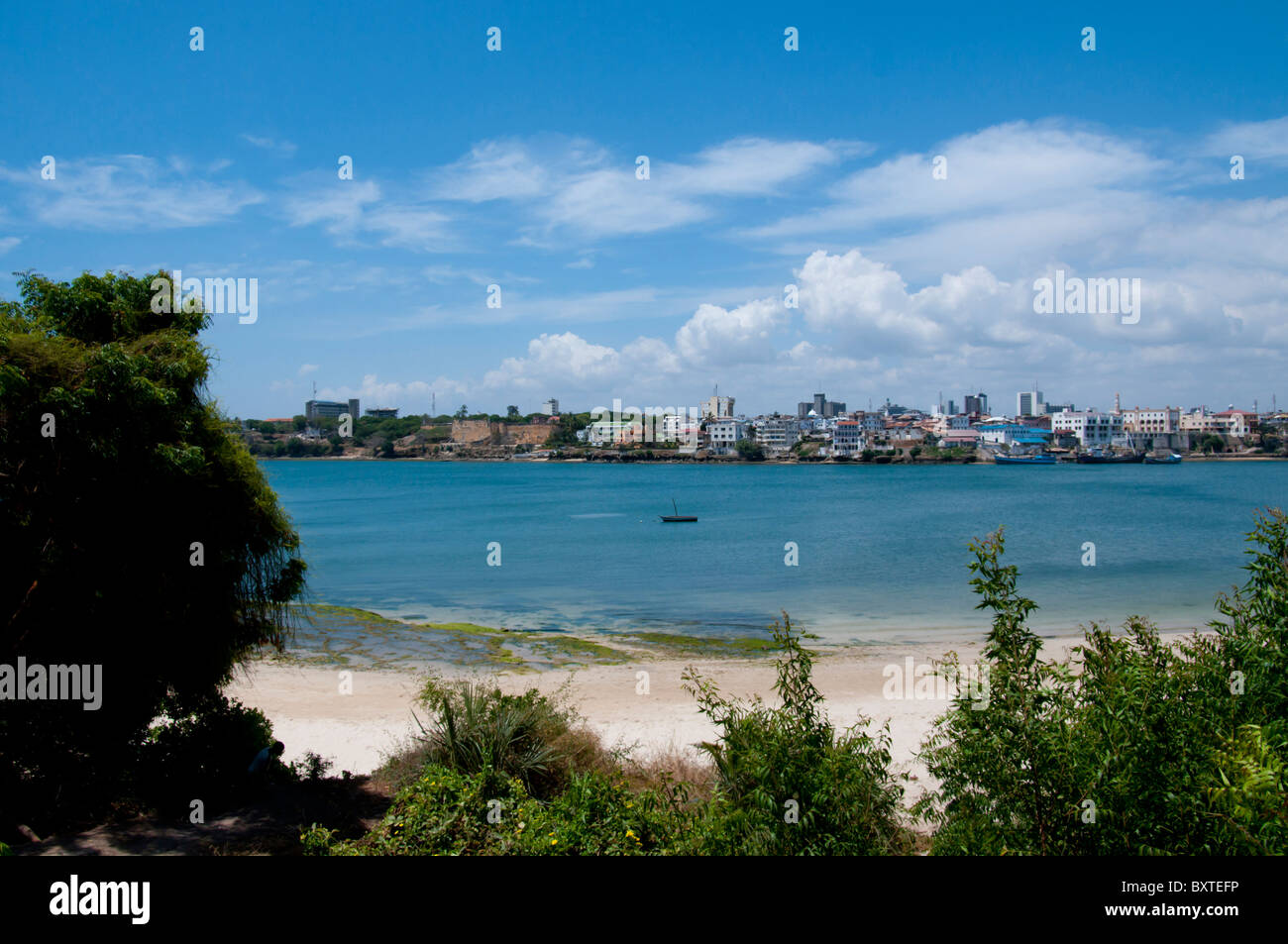 East Africa, Kenya, Mombasa Waterfront Stock Photo - Alamy