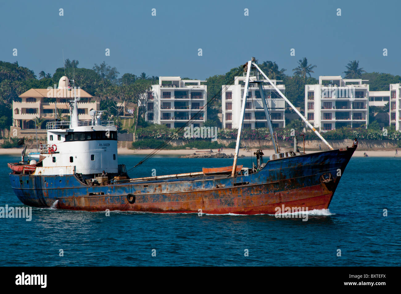 East Africa, Kenya, Mombasa Waterfront Stock Photo - Alamy
