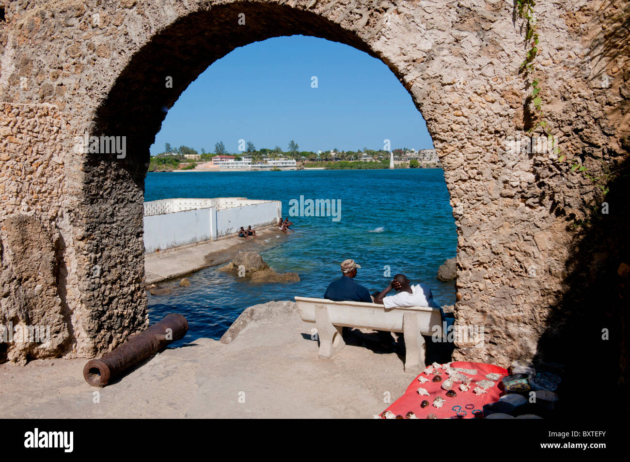 East Africa, Kenya, Mombasa Waterfront Stock Photo - Alamy