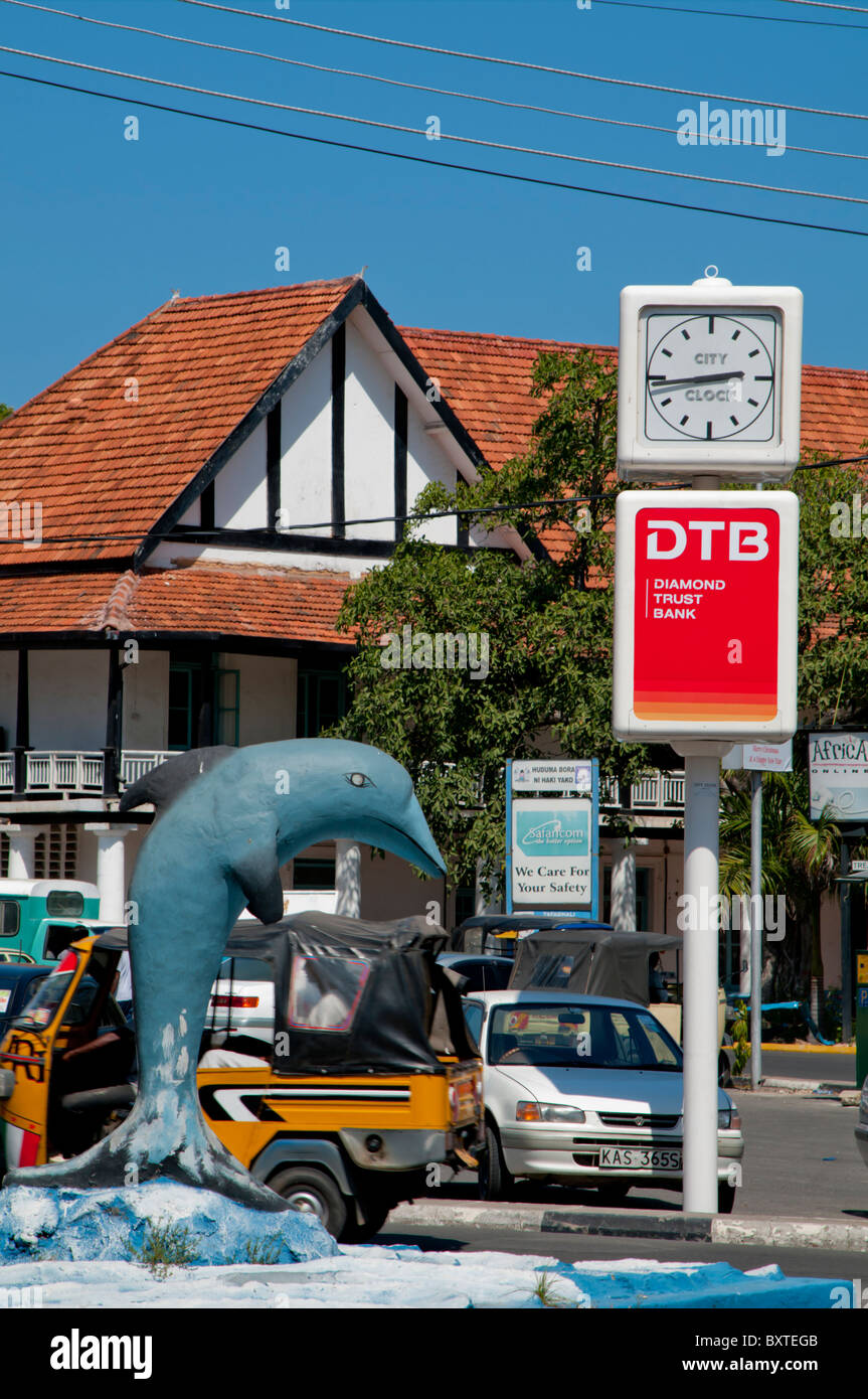 East Africa, Kenya, Mombasa Old Town Treasury Square Stock Photo - Alamy