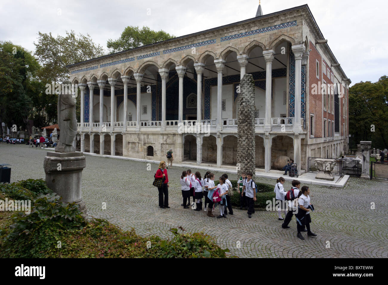 The Tiled Kiosk (Çinili Köşk) is a pavilion set within the outer walls ...