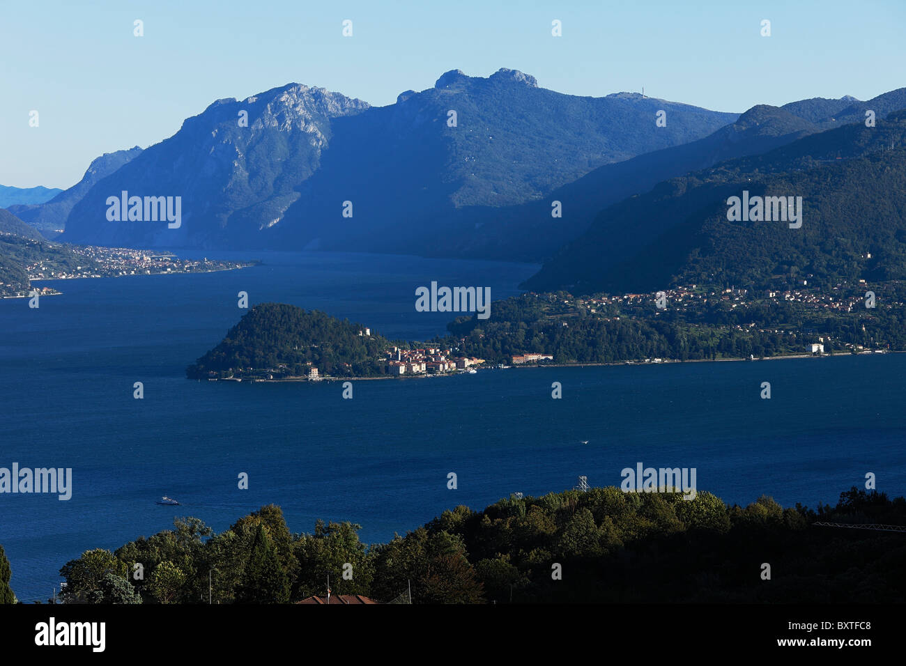 Plesio, view to Bellagio, Lake Como, Lombardy, Italy Stock Photo - Alamy