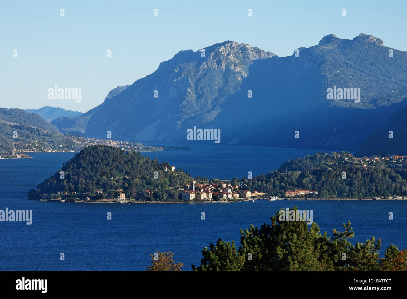 Plesio, view to Bellagio, Lake Como, Lombardy, Italy Stock Photo - Alamy