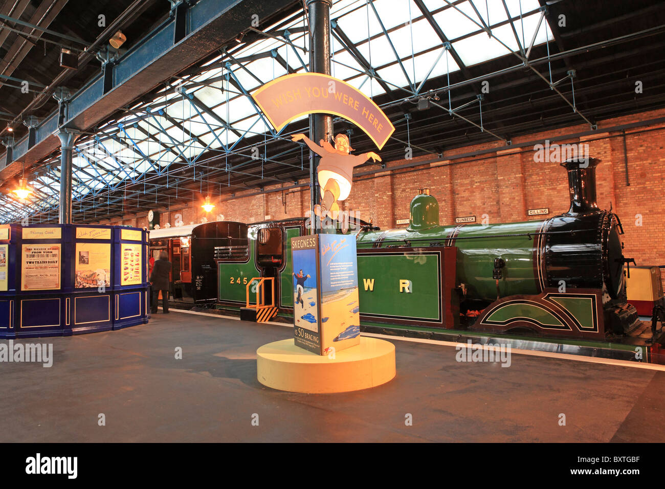 York, National Railway Museum Stock Photo - Alamy