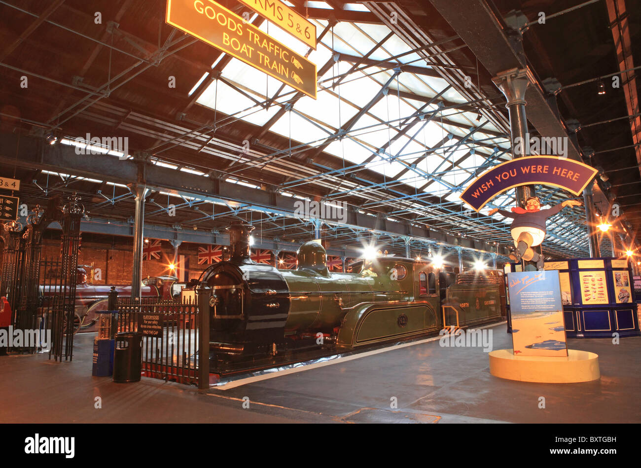 York, National Railway Museum Stock Photo - Alamy