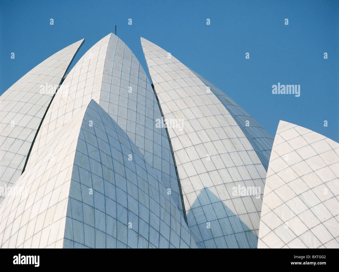 White Lotus Flower Temple Roof, Close Up Stock Photo - Alamy