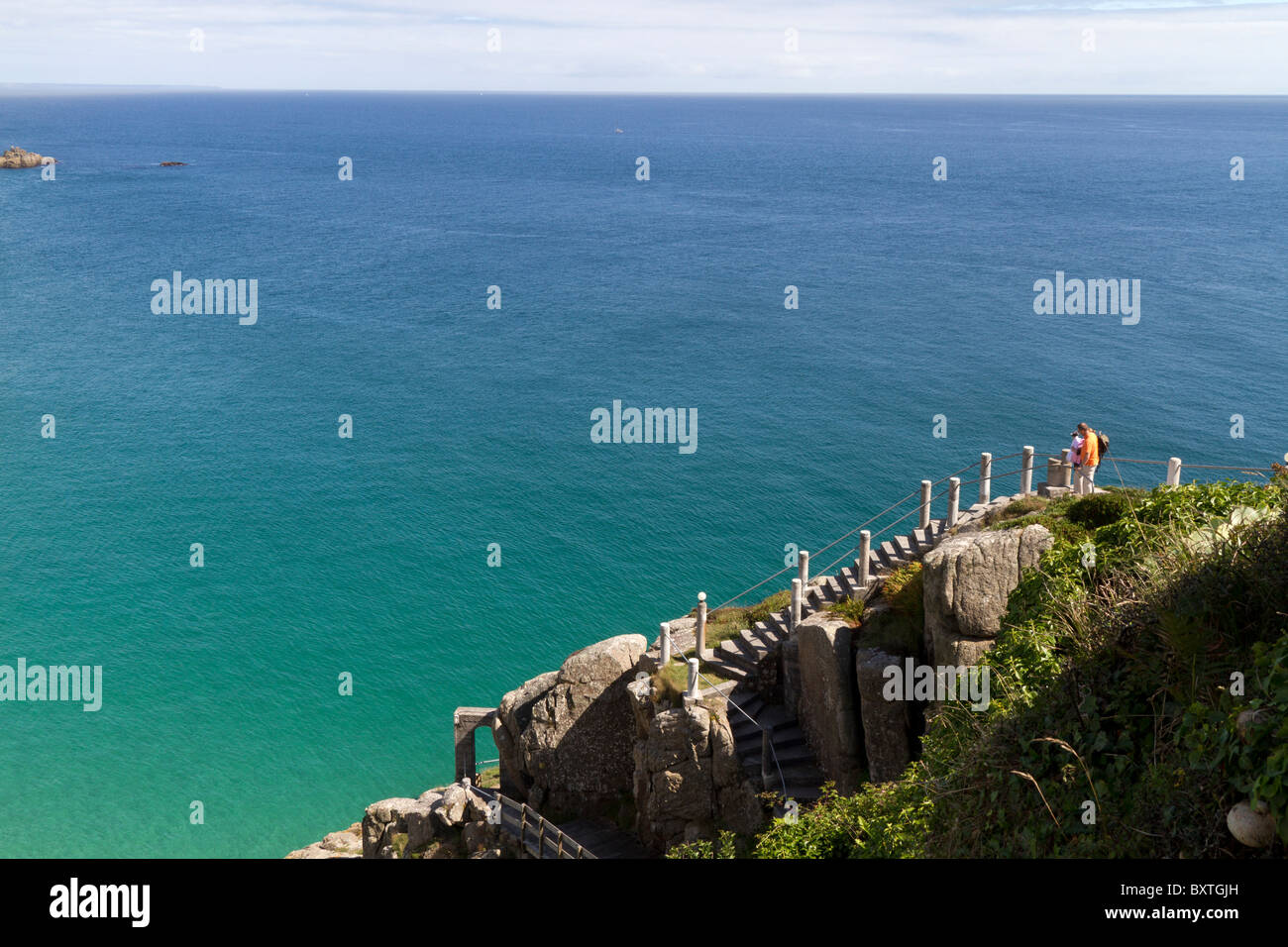 Sea view minack theatre hi-res stock photography and images - Alamy