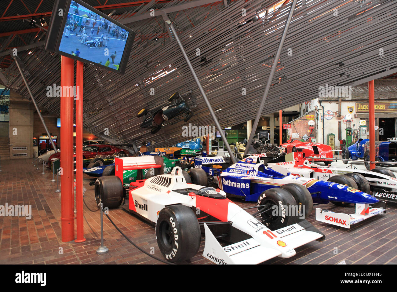 Hampshire, Beaulieu, National Motor Museum Stock Photo - Alamy