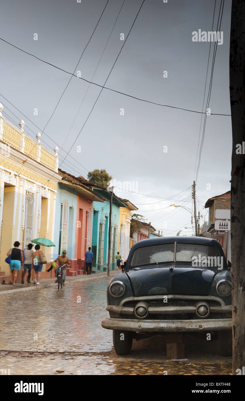 TRINIDAD: STREET SCENE Stock Photo - Alamy