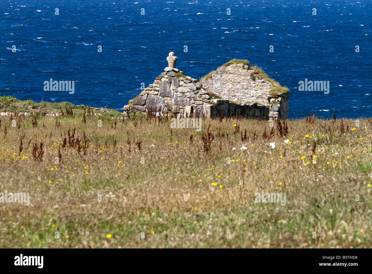 St. Helen's Oratory at Cape Cornwall Stock Photo - Alamy