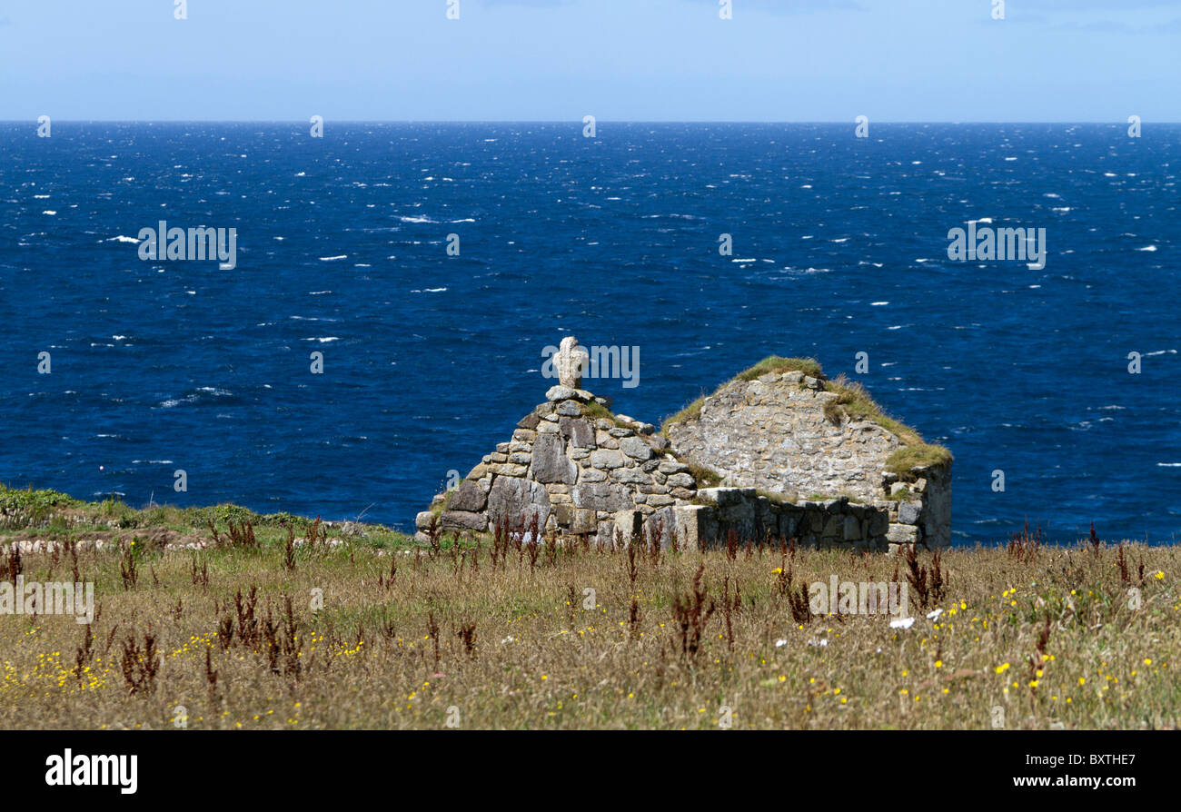 St. Helen's Oratory at Cape Cornwall Stock Photo - Alamy