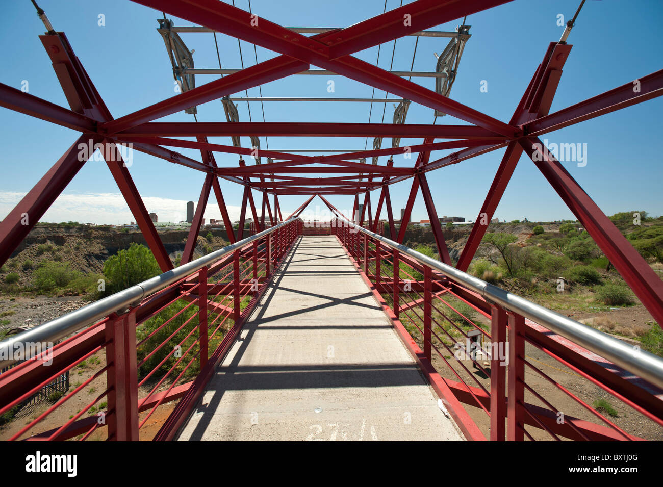 The Viewing Platform over the Big Hole Diamond Mine and Museum in ...