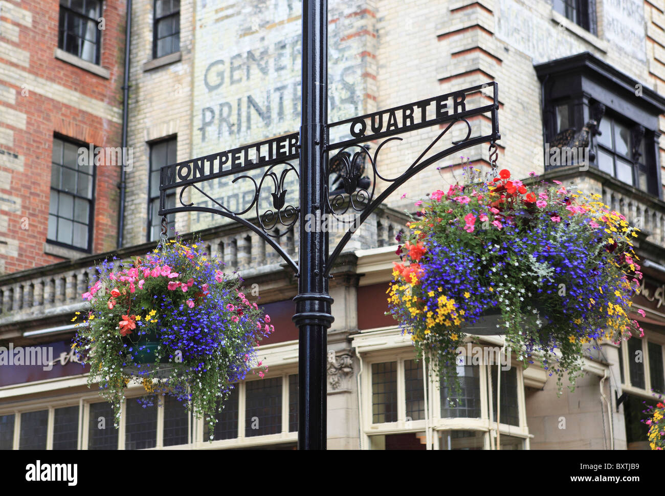 The montpellier quarter hi-res stock photography and images - Alamy