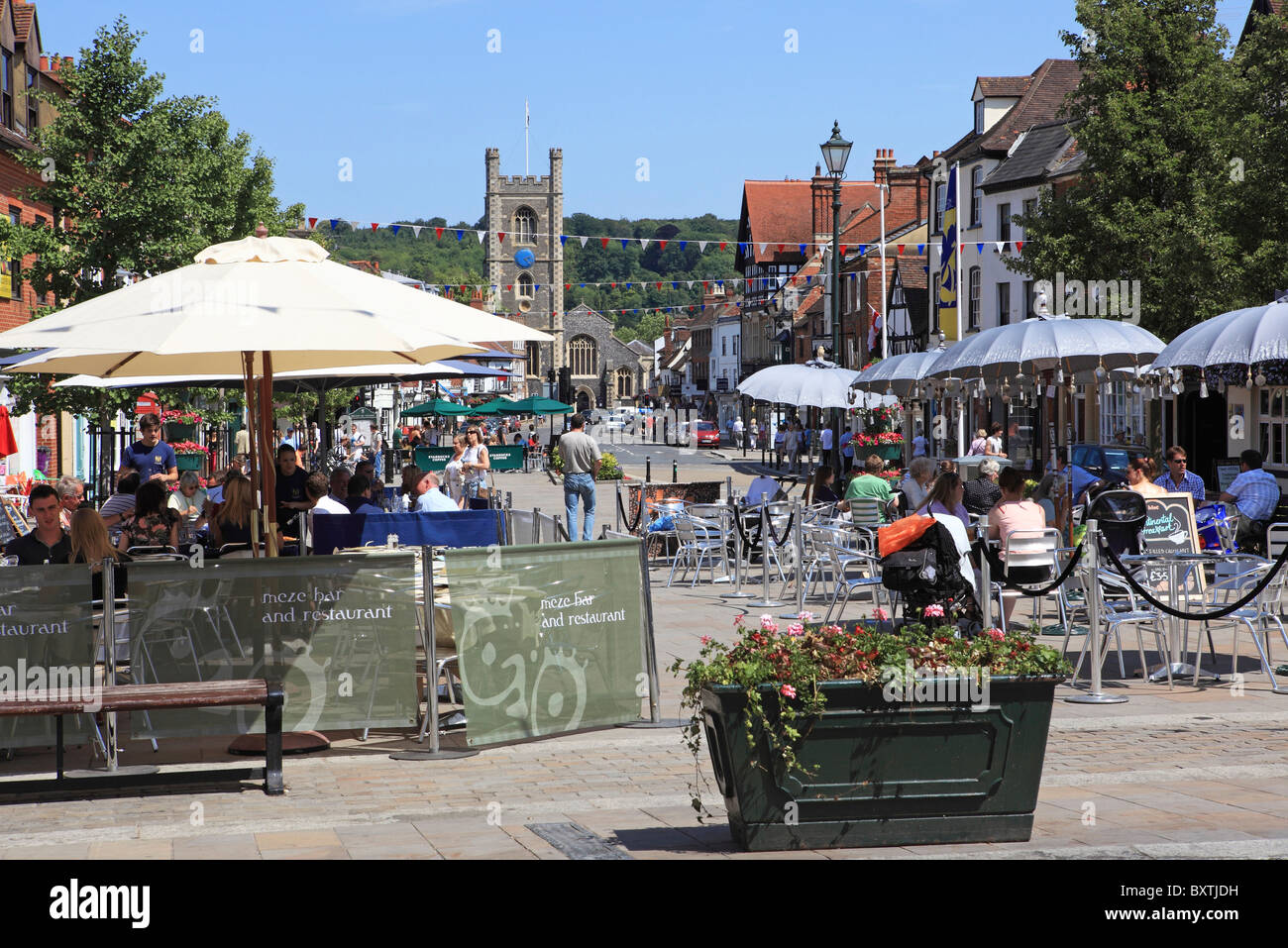 Henley-on-thames, Market Place Stock Photo - Alamy