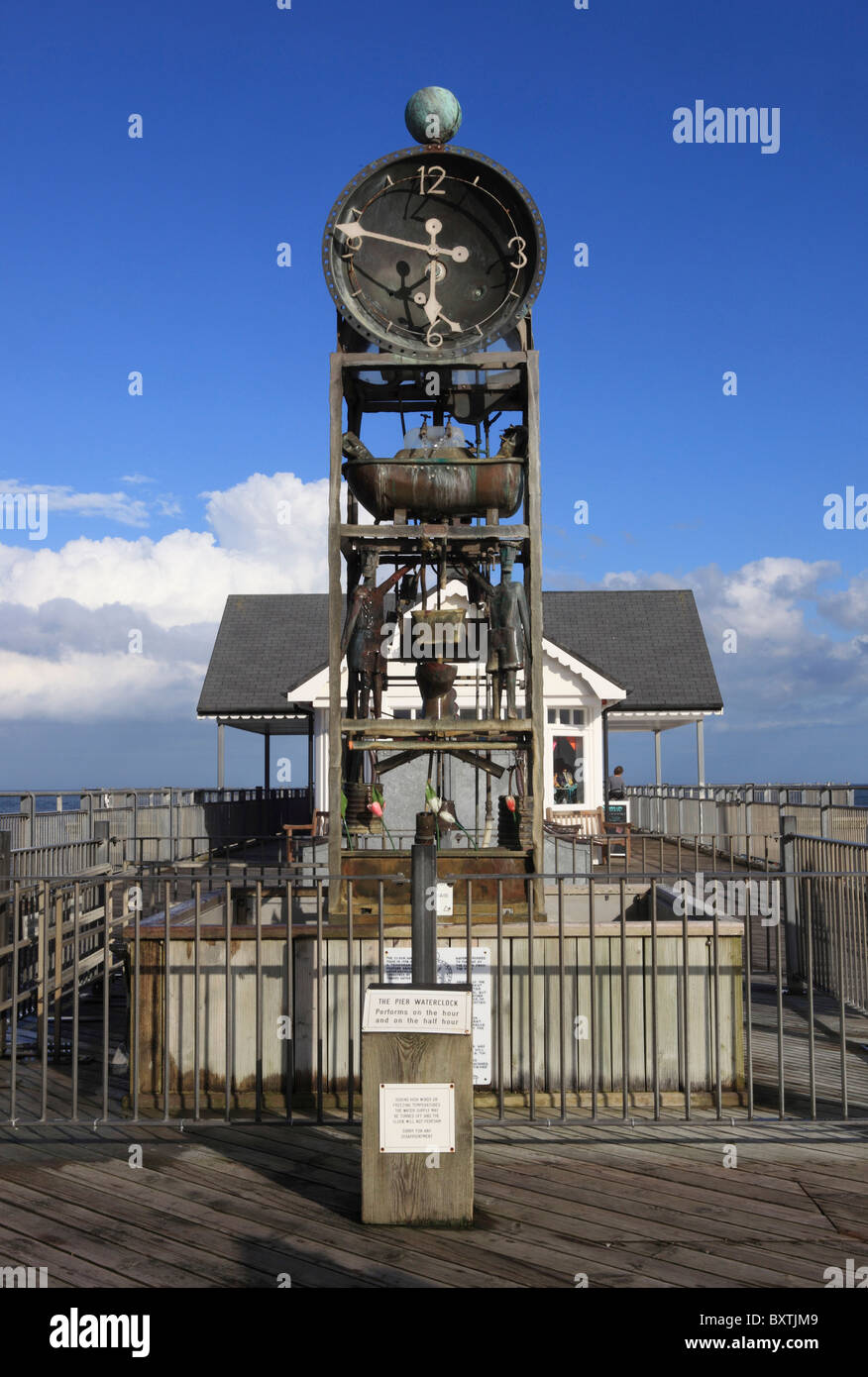Southwold pier clock hi-res stock photography and images - Alamy